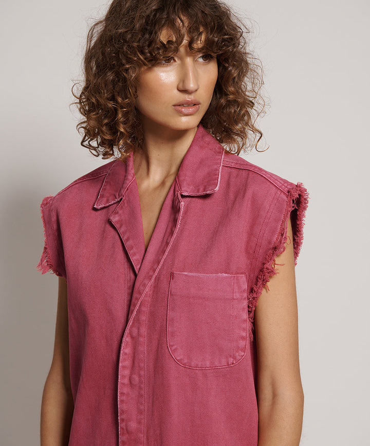 Safari Bandit Overalls - Ruby | One Teaspoon