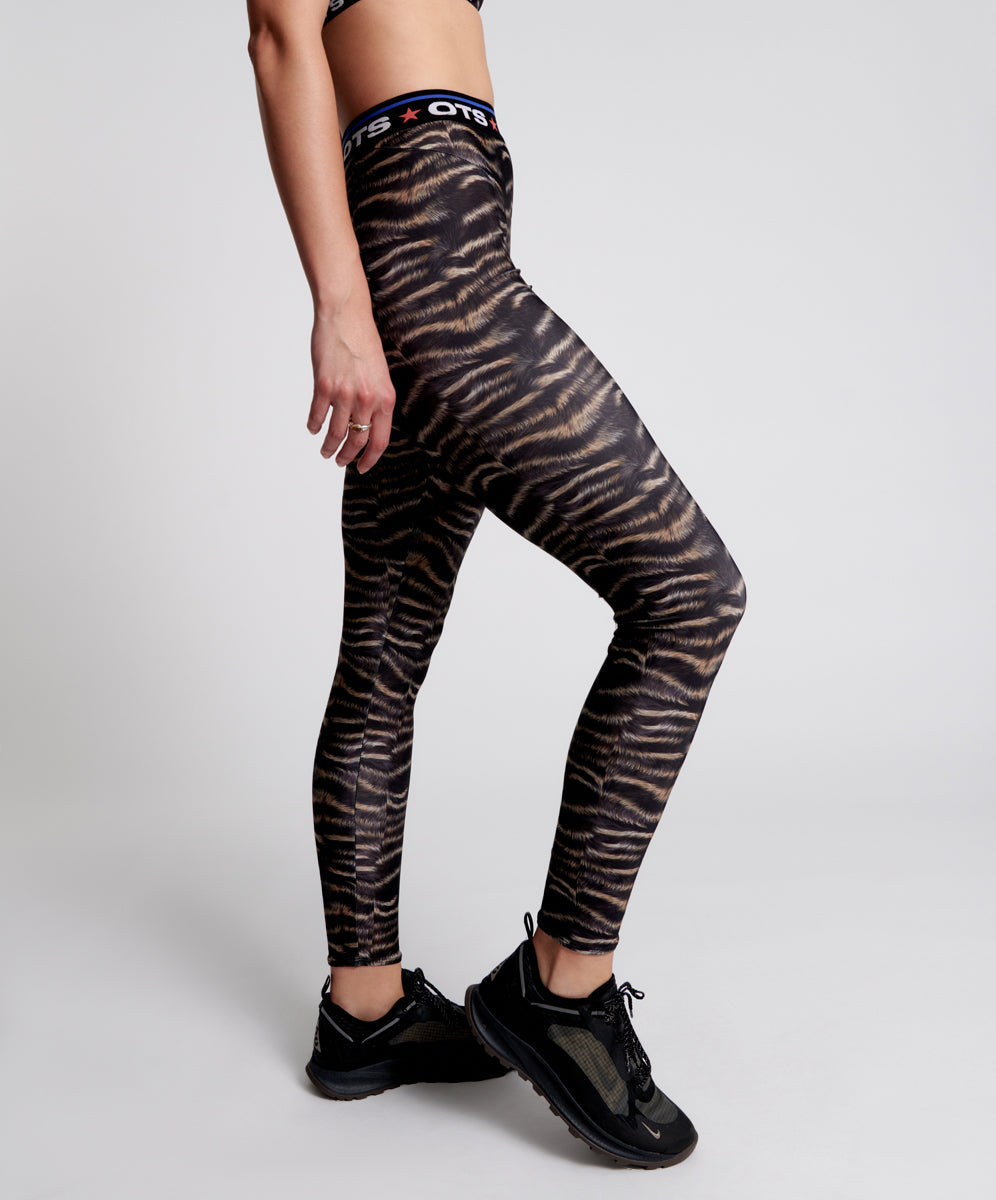 O.T.S Prowler Leggings - Dark Animal | One Teaspoon
